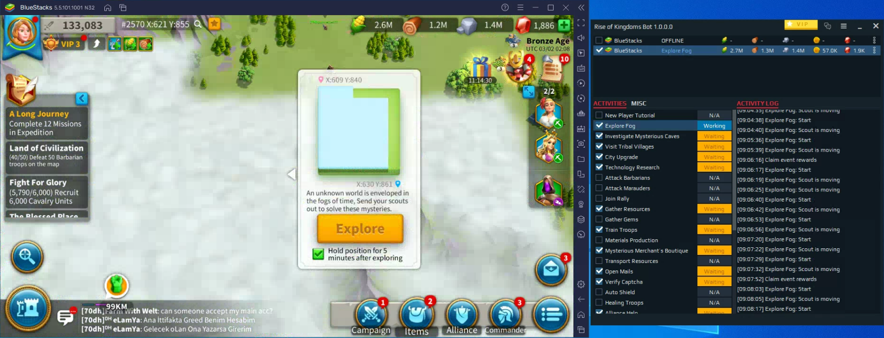 How to use ROK Bot – Whale Bots