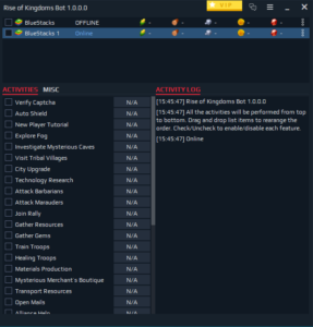 How to use ROK Bot – Whale Bots