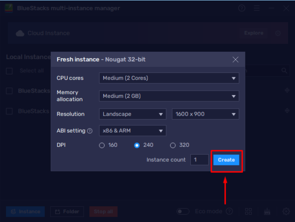 How to create multiple Bluestacks instances – Whale Bots